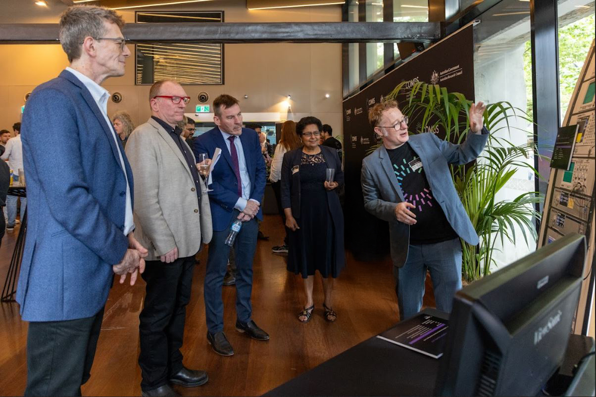 Launch of the ARC Centre of Excellence in Optical Microcombs for Breakthrough Science (COMBS ...